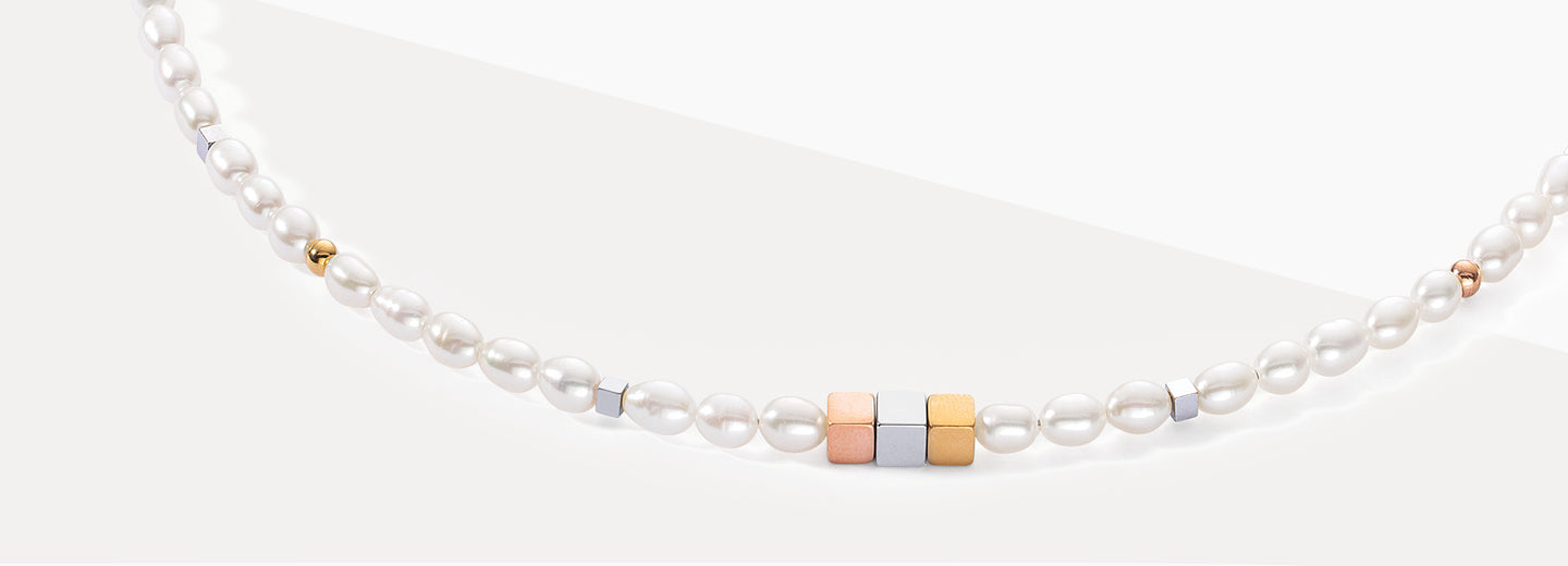 Perlenketten mit Süßwasserperlen | COEUR DE LION